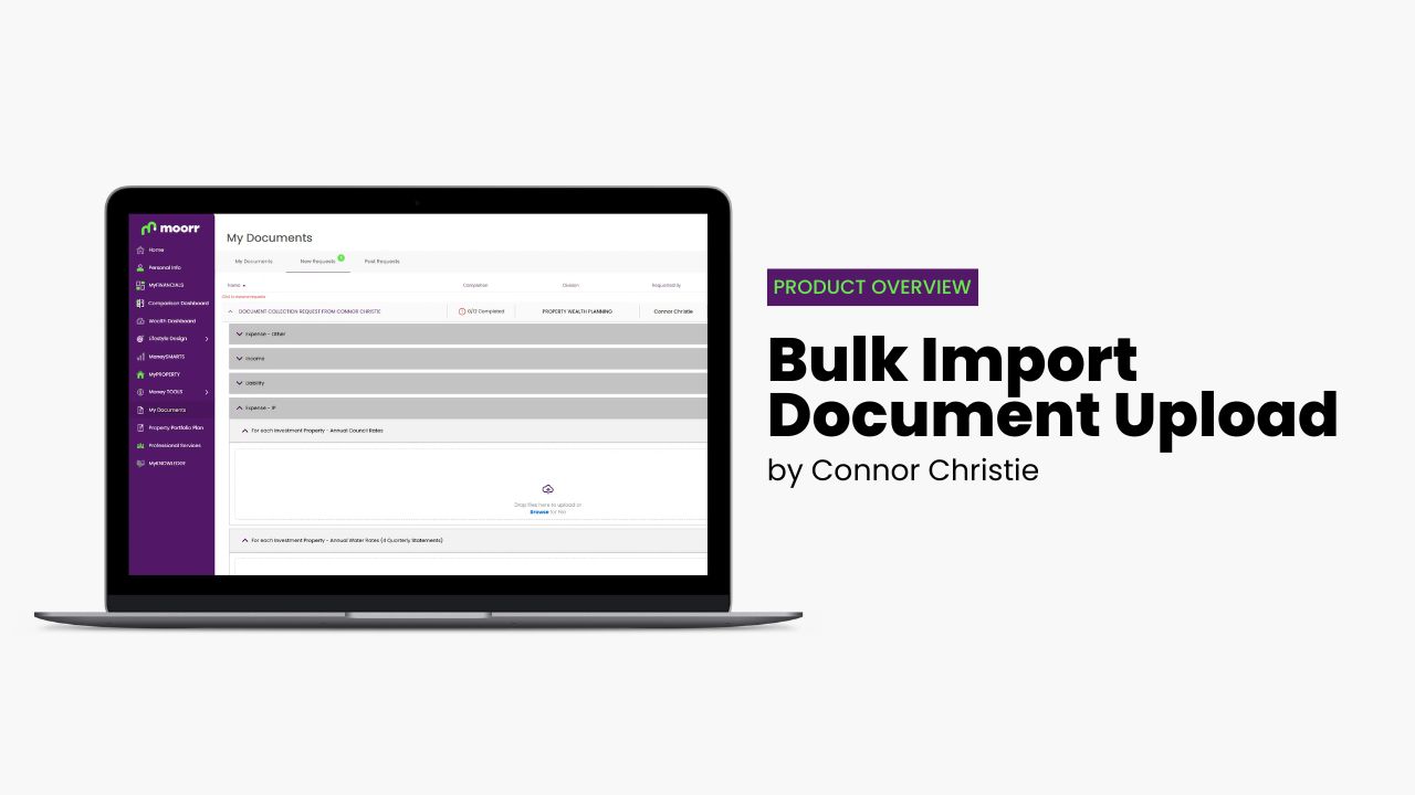Bulk Document Upload Now Available in Moorr for Empower Wealth Clients