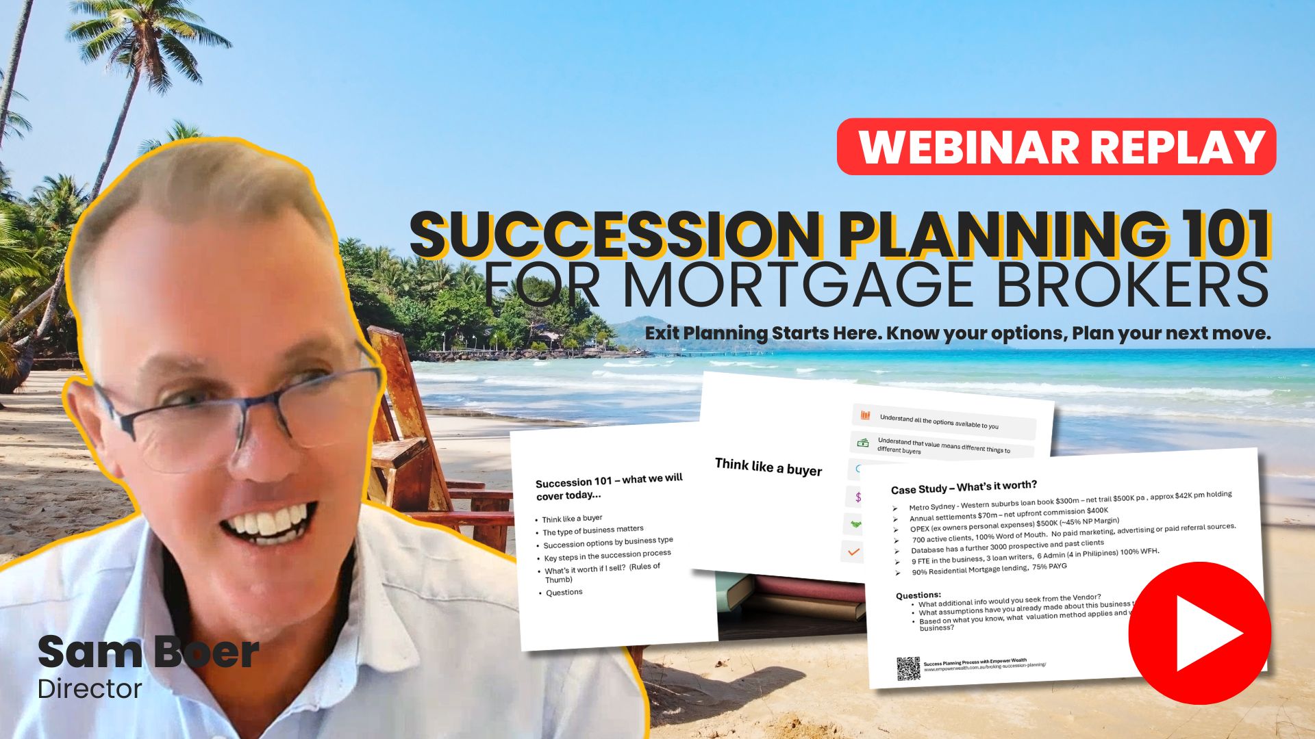 (Replay) Succession Planning 101 for Mortgage Brokers